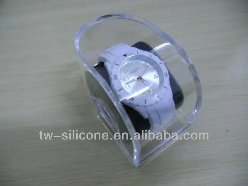 Acrylic Transparent Plastic Watch Cases With Custom Outer Packing - Buy ...