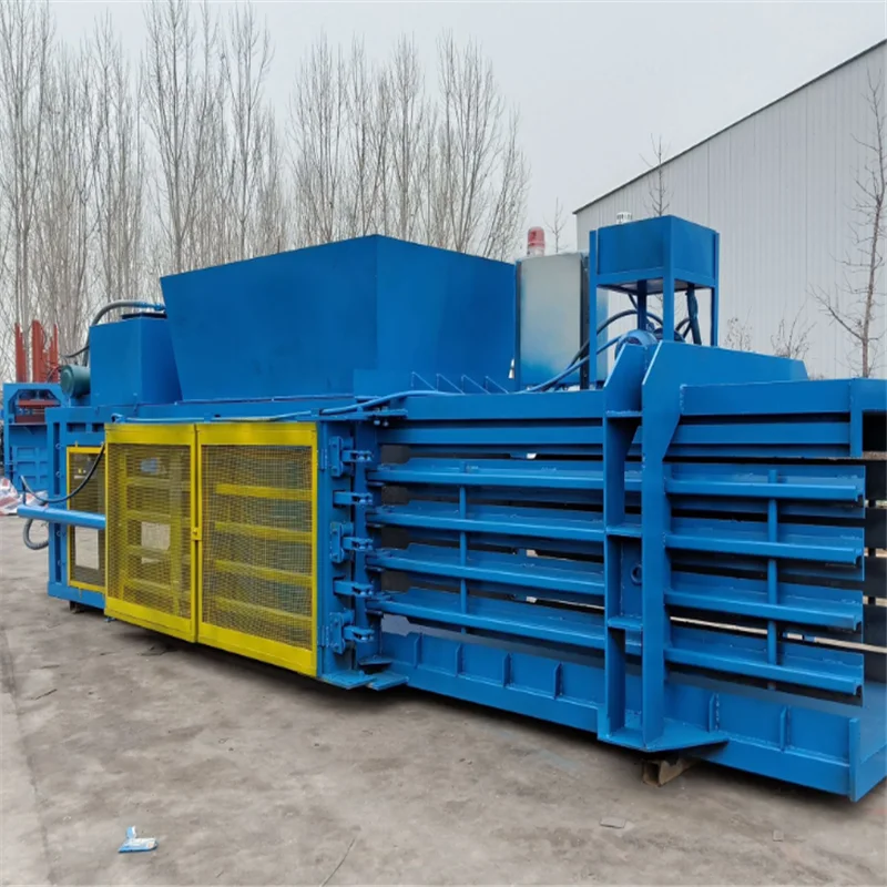 Agricultural Baler 100t Pressure Automatic Hydraulic Horizontal Wheat ...