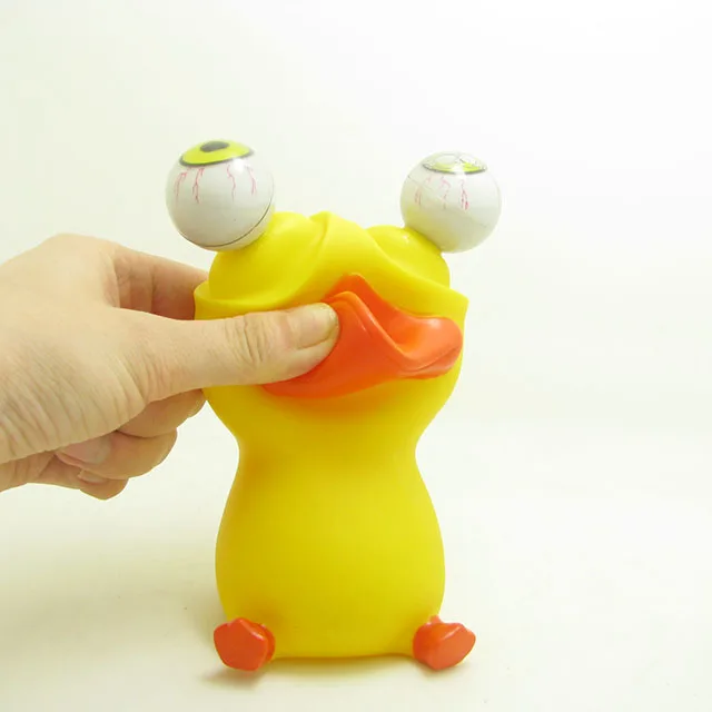 Big-eyed Duck Stress Relief Toy - Squeeze for Stress Reduction