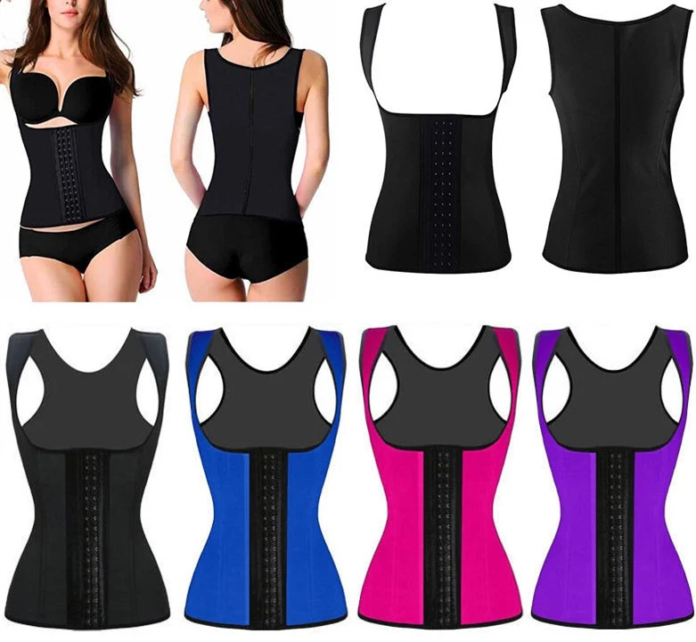 6299 Factory Wholesale Neoprene Body Shaper Women Neoprene Vest With ...