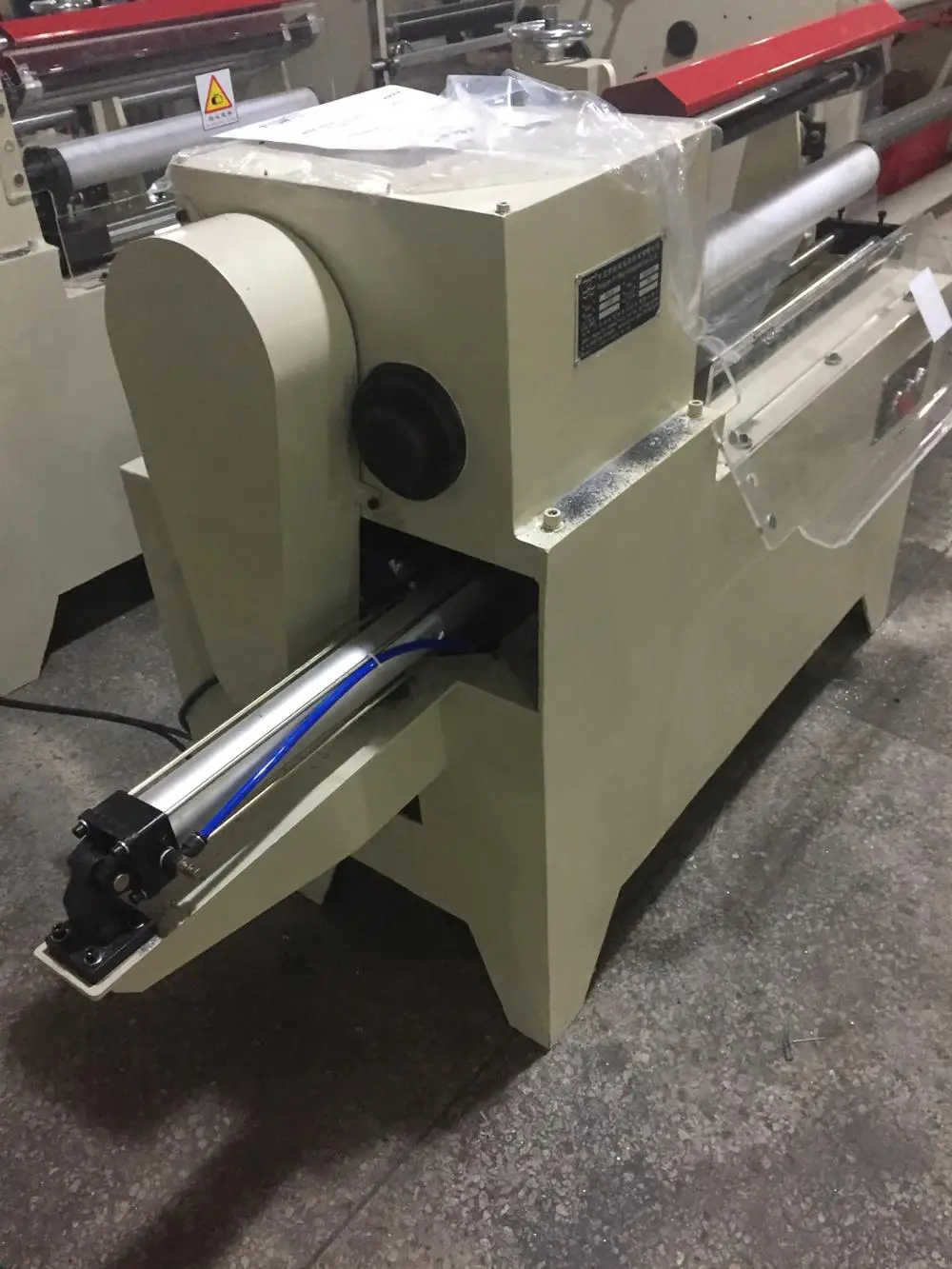 XINWANG XW-203 Paper Core Cutting Machine - Manual & Semi Auto