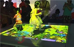 Indoor Amusement Park Interactive Projector Trampoline Games For Kids ...