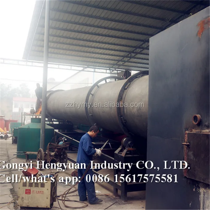 Top Selling Coconut Shell Charcoal Activation Carbon Rotary Kiln Machine