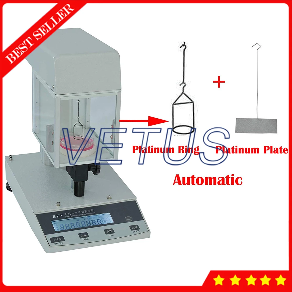 Automatic Liquid Surface Tension Meter Interfacial Tensiometer With ...