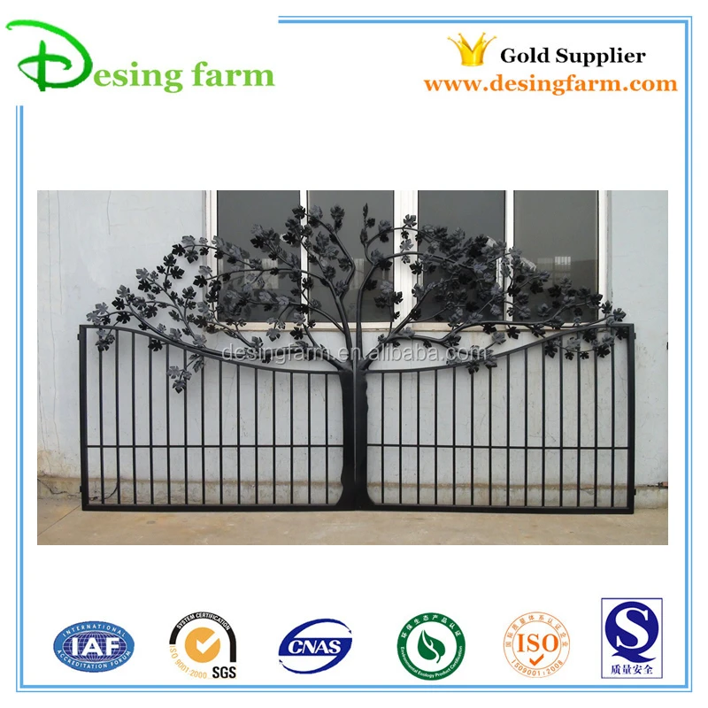 Luxury Wrought Iron Gate - Buy Iron Gate,Wrought Iron Gate,Luxury ...