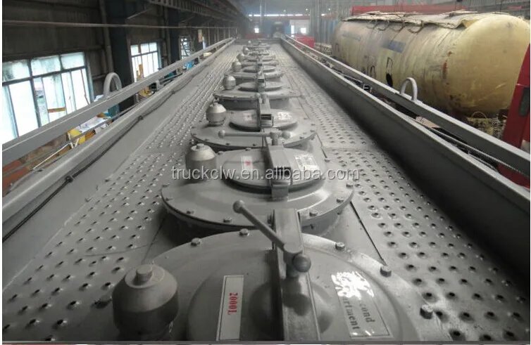 60 Cubic Meters Oil Tank Trailer Fuel Tanker Semi-trailer 7 ...