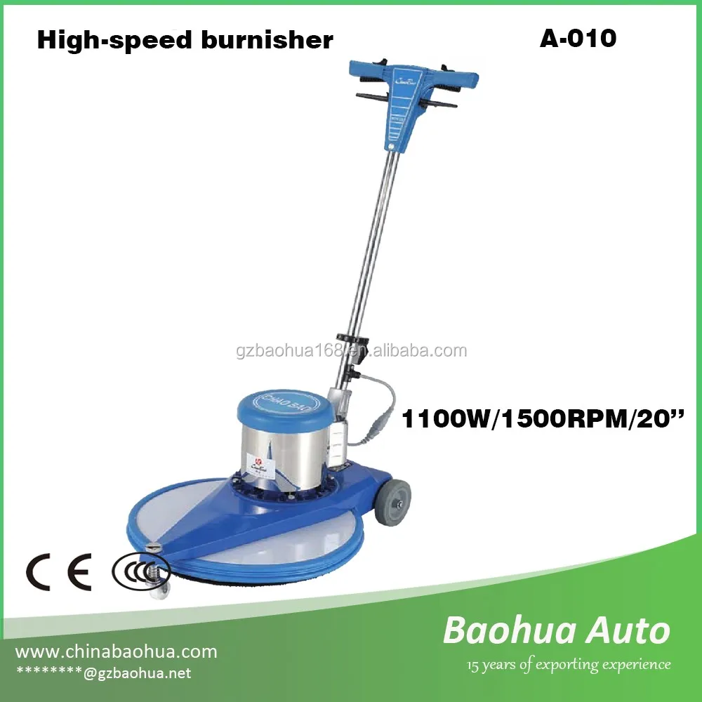 High-speed Burnishes - Efficient Polishing Solutions