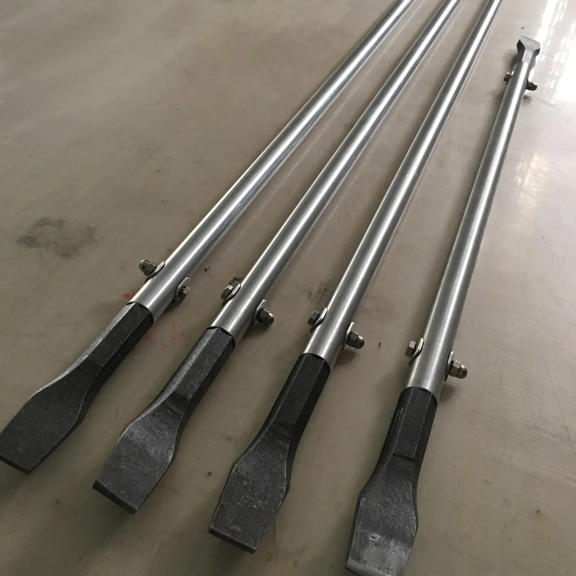 Non Sparking Hand Tools Metal Cold Chisel With Aluminum Long Rod And ...