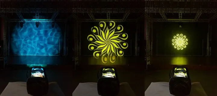 300W Outdoor Water Wave Effect Wall Image LED Gobo Projector