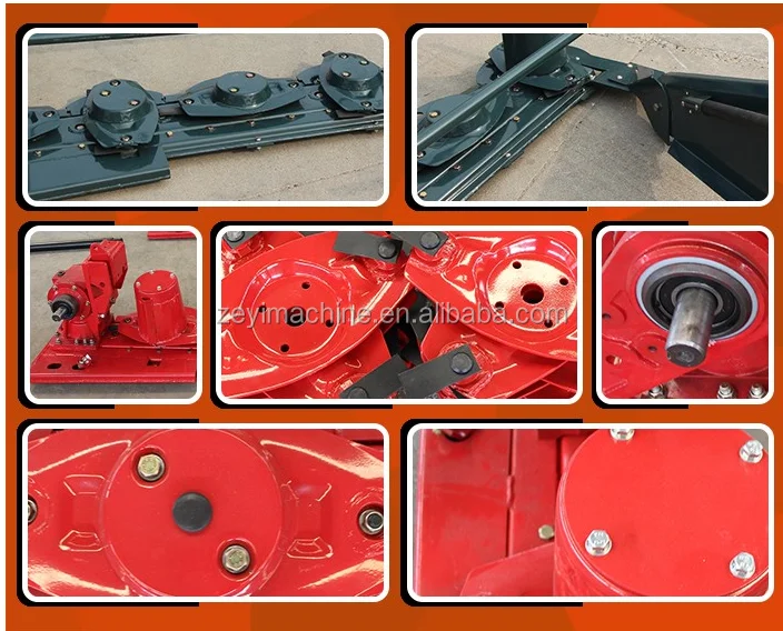 2550mm Tractor 3 Point Mounted Pto Drive Rotary Disc Mower - Buy Disc ...