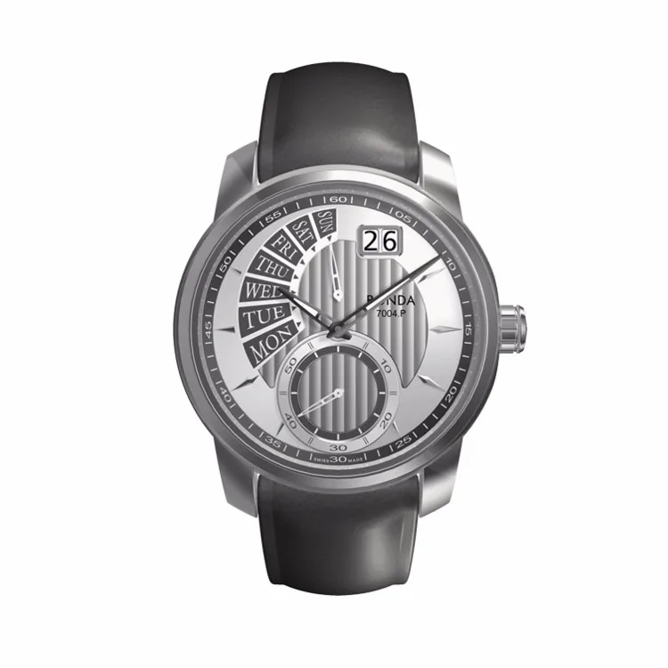 Genuine Quality Ronda Clock Movement 7004.p Day Retrograde Watches 6 ...