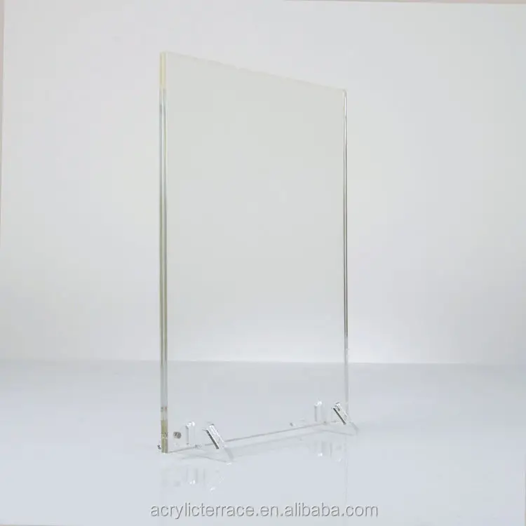 Double Sided Freestanding Acrylic Photo Frame,2 Small Acrylic Feet ...