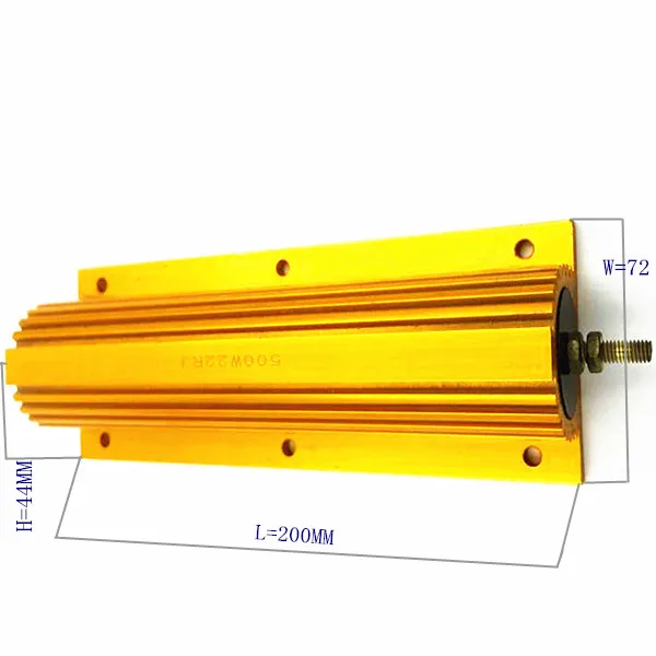 50ohm Resistor - 500w Golden Resistors for Commercial Use
