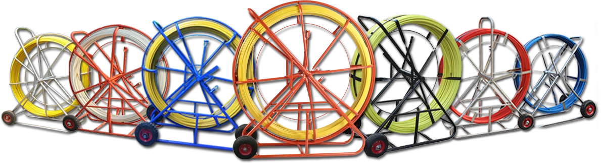 10mm 1000ft Frp Duct Rodders Trace Telecom Push Rod 8mm Duct Rodders ...