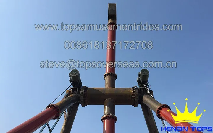 Thrilling Frisbee Rides - 360 Degree Rotation Mini Pendulum Rides