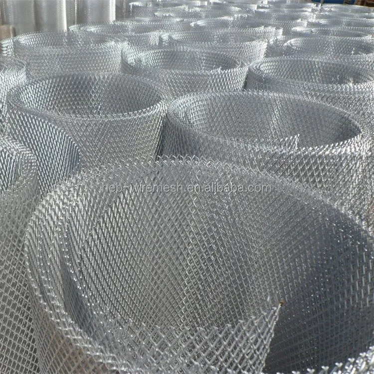 Perforated Diamond Holes Plate - Expanded Metal Mesh