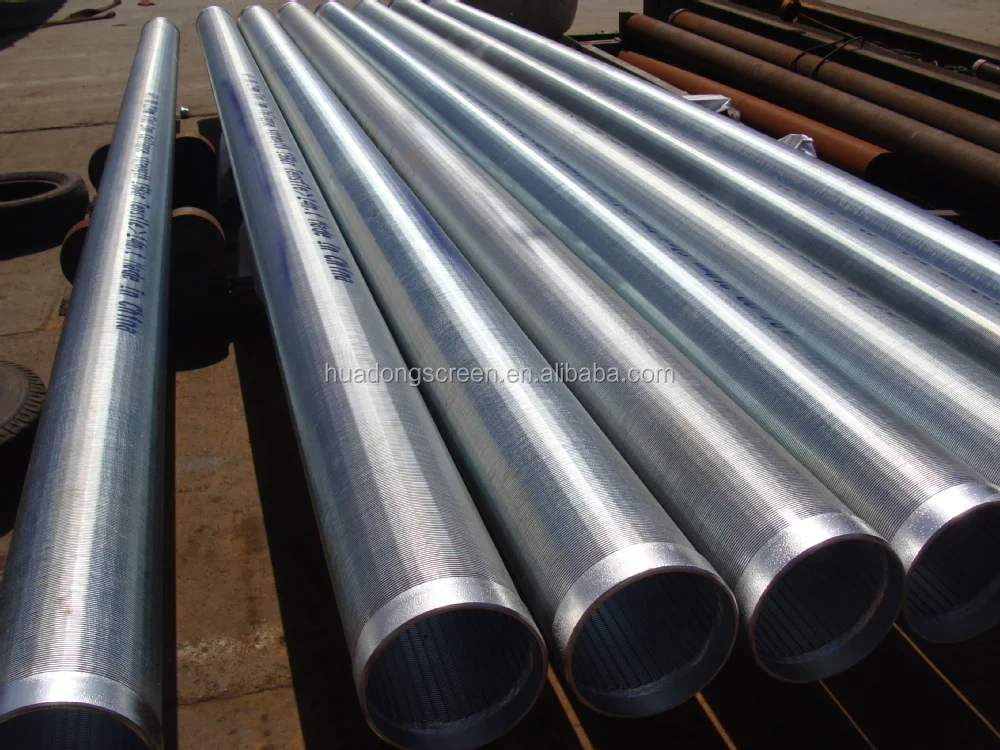 Dss 2205 Borewell Sand Pipe/casing Filter Pipe For Water Rig ...