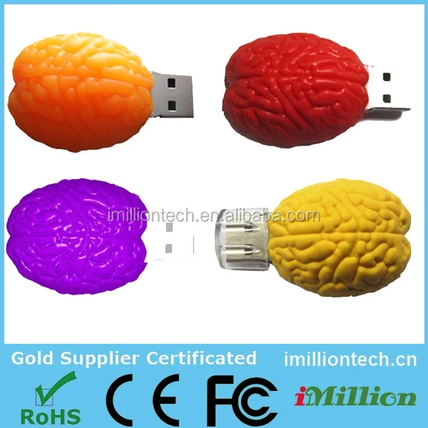 Novelty Products Brain Shaped Usb Memory Stick 8gb Flash Drive Usb ...