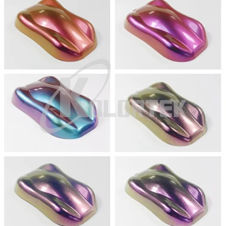 Kolortek Color Changing Auto Coating Chameleon Pearl Pigment For Car ...