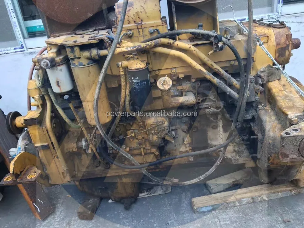 Genuine Used Excavator 6d140 Complete Engine Assy For Bulldozer D85 ...