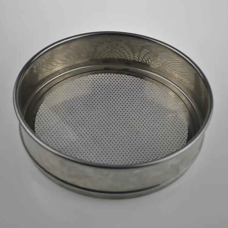 Round Stainless Steel Woven Wire Mesh Filter Sieve