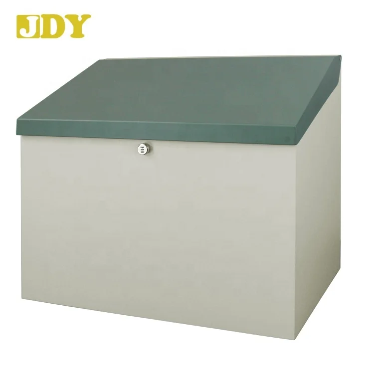 Galvanized Steel Top Opening Dry Cleaning Drop Box Multiple Parcel ...