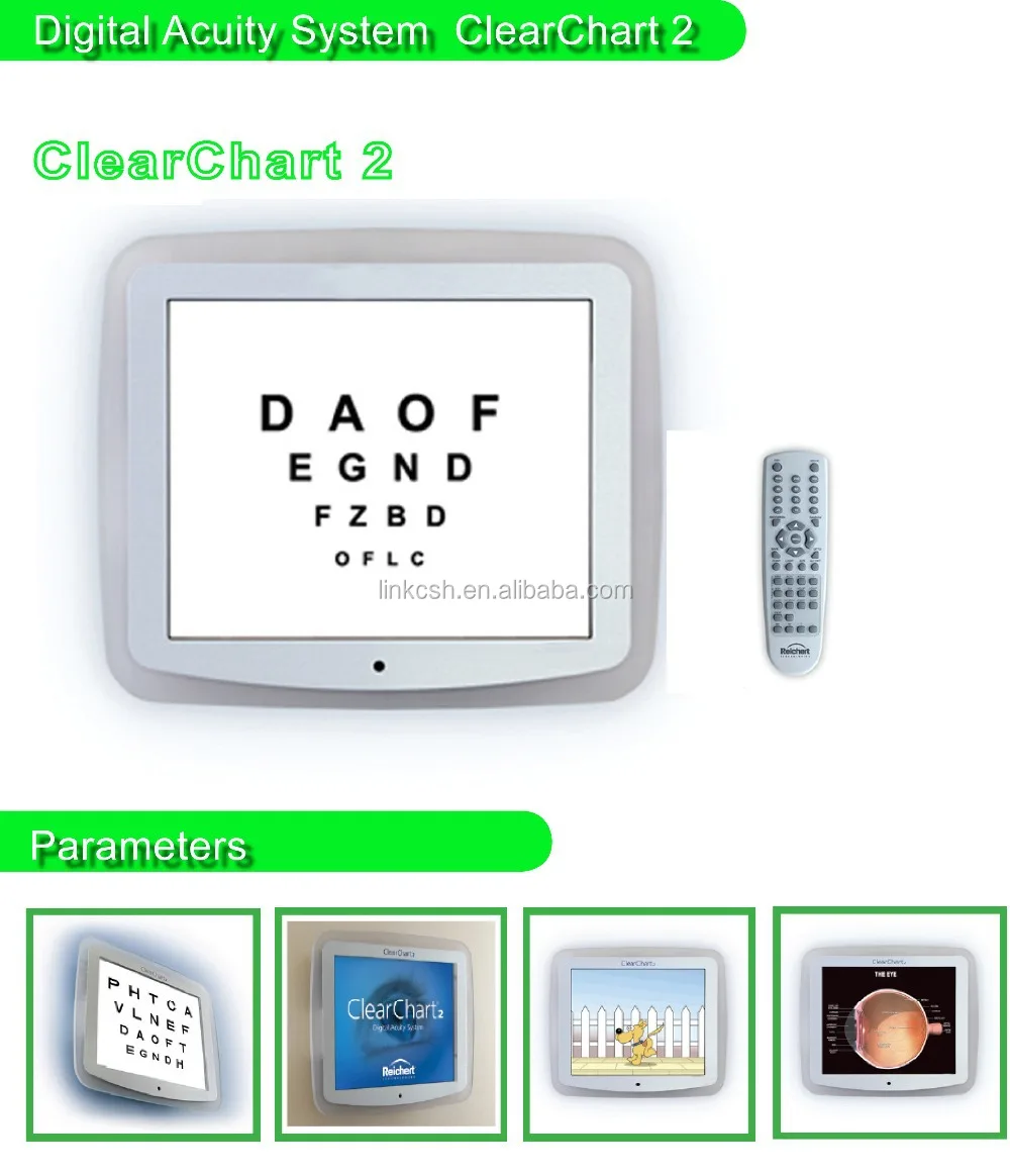 Digital Acuity Chart 2 Lcd Vision Chart - Buy Visual Acuity Chart,Lcd ...