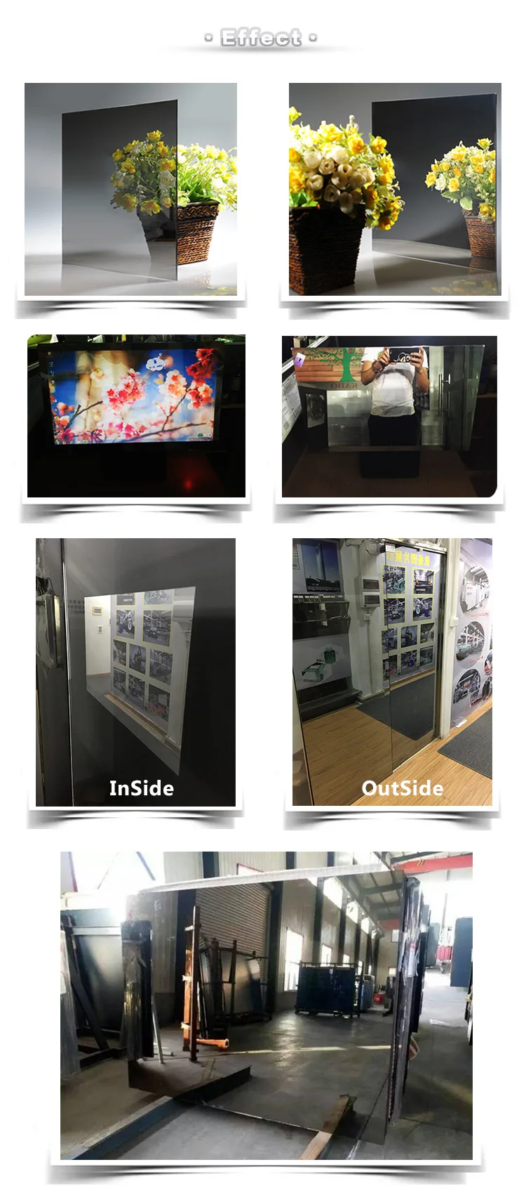 Window One Way Mirror Glass,Acrylic See-through Mirror,Tempered Glass ...