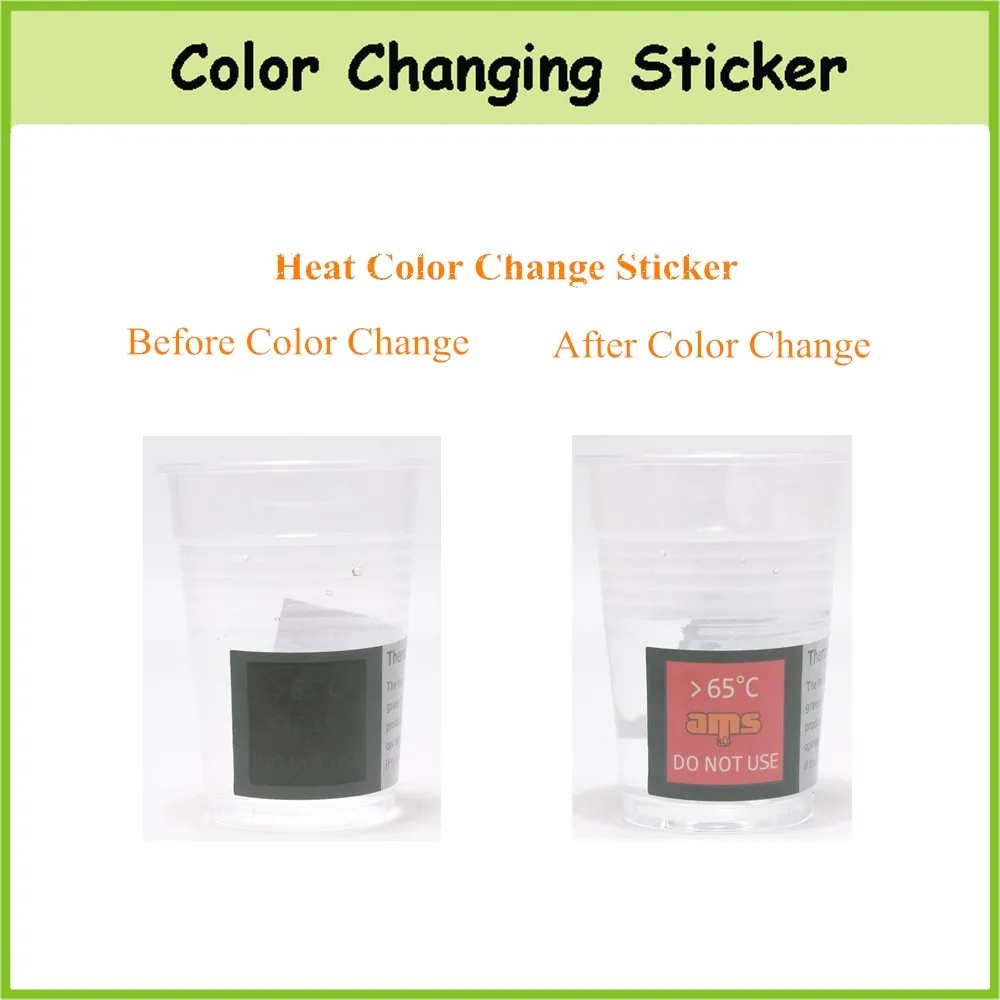 Color Changing Sticker Adhesive Custom Design Baby Potty Training ...
