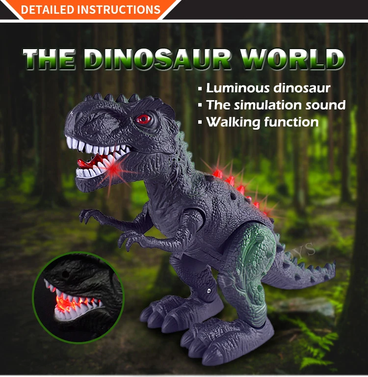 Electric Plastic Animatronic Dinosaur Toy Robot - Buy Dinosaur Robot ...