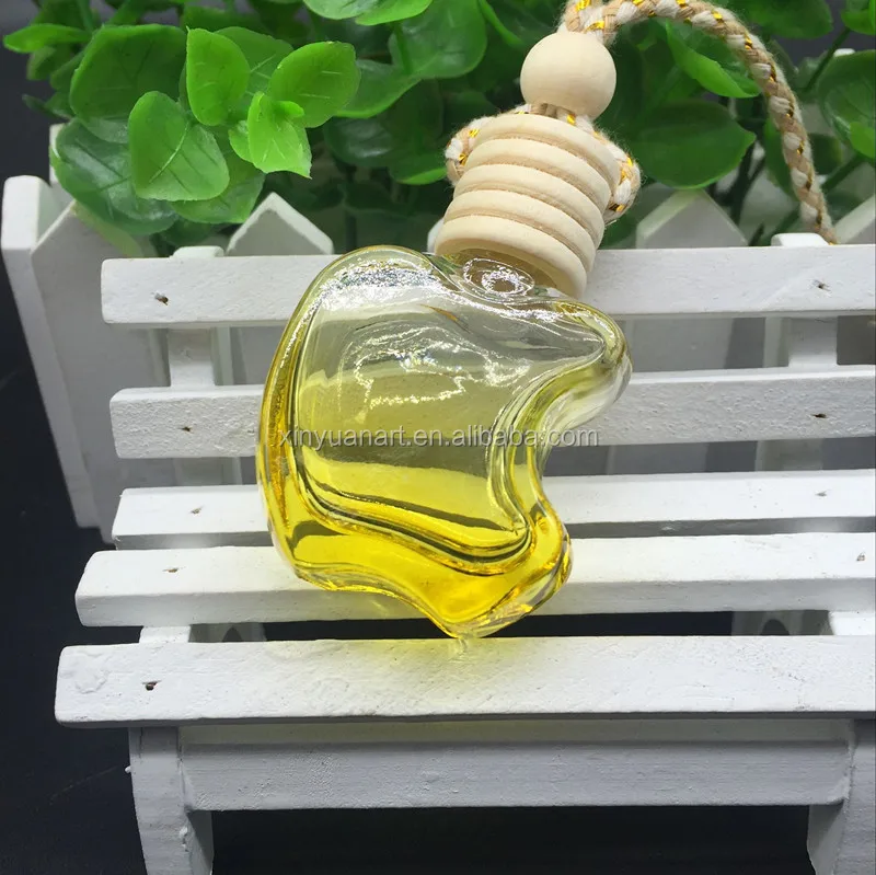 8ml Apple Shaped With Color Car Hanging Nature Oil Air Freshener Auto ...