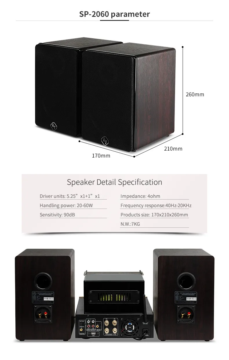 Tube Audio Hi Fi System With Amplifier And Pasive Speaker - Buy Hi Fi ...