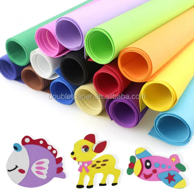 1.8mm 2mm Colorful Craft Glitter Eva Foam Sheet For Kids - Buy 2mm ...