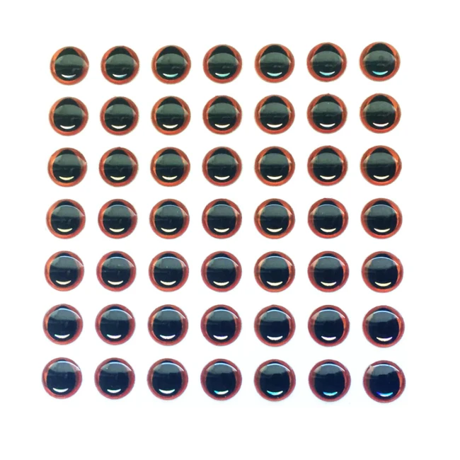 Holografische 3D 4D Vis Ogen Voor Vliegbindset Streamers Aasvis Plastic ...