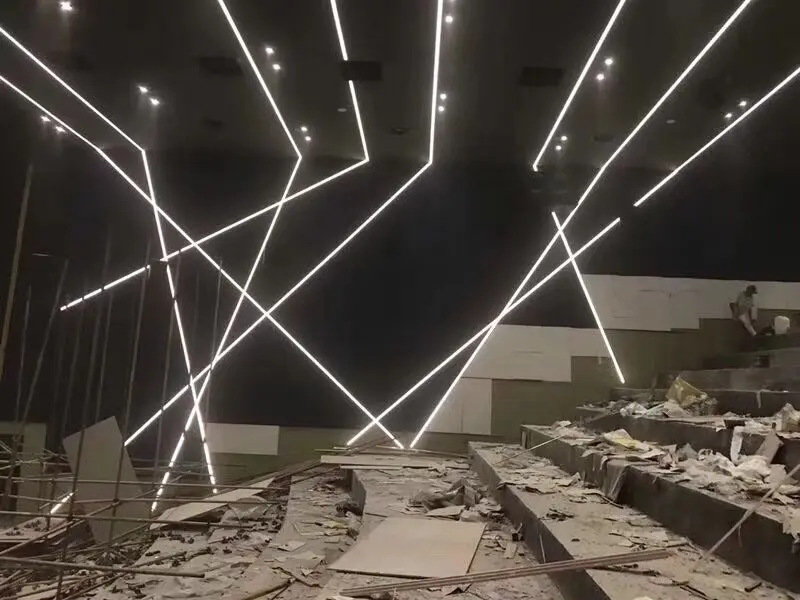 Linkable Led 4ft 40w Recessed Linear Led Line Light - Buy Led Line ...