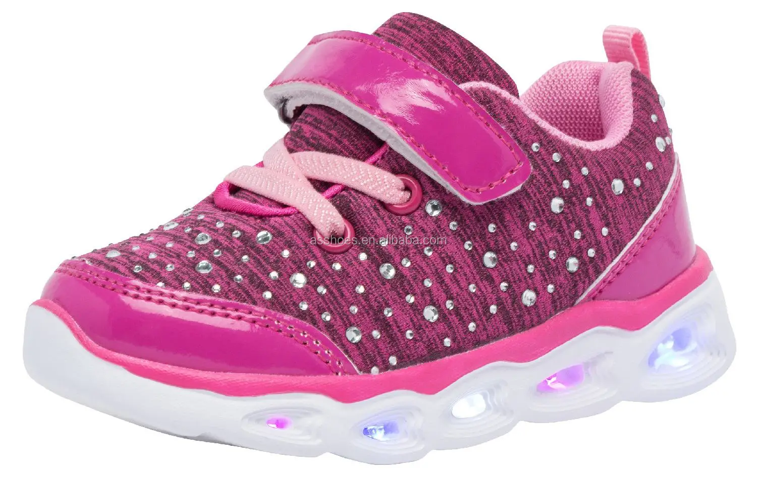 2019 Hot Light Up Battery Operated Flash Girls Running Kid Led Shoes ...