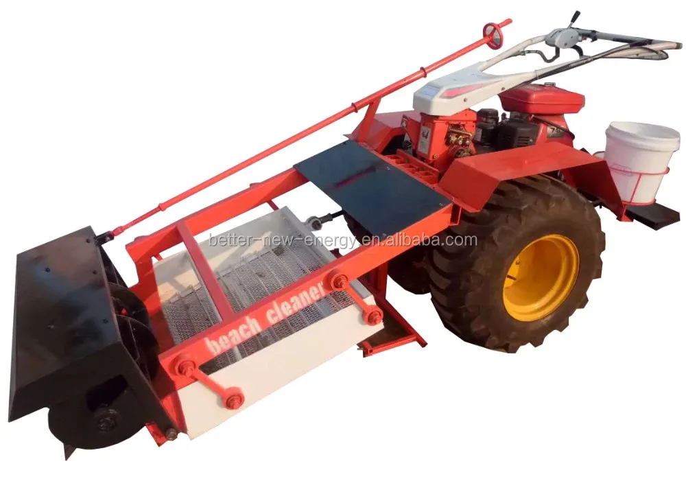 Self- Pulled Walk-behind Beach Cleaner Clean The Beach Resort Or Any ...