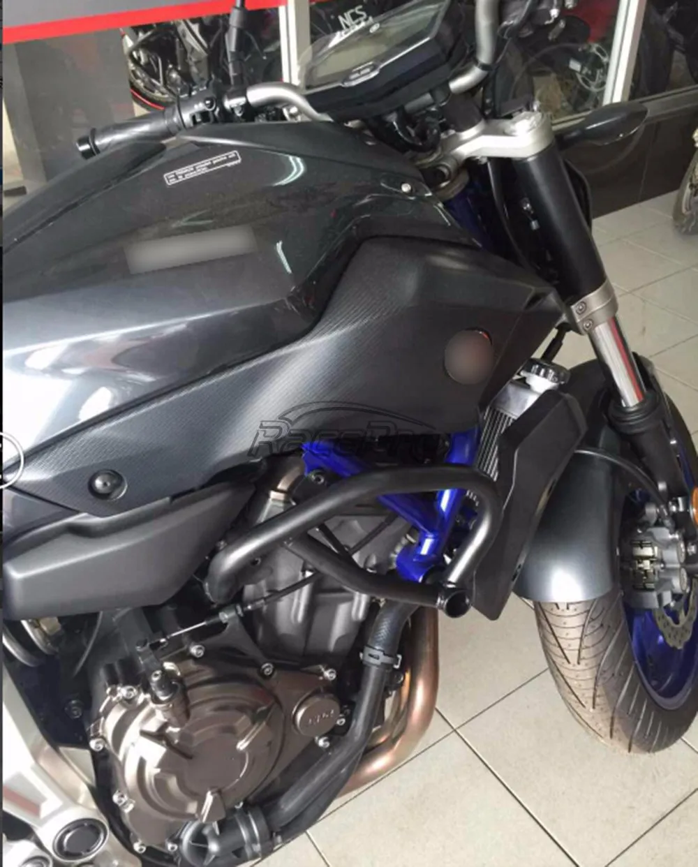 Engine Guard Crash Bars Protection for Yamaha FZ07 MT07