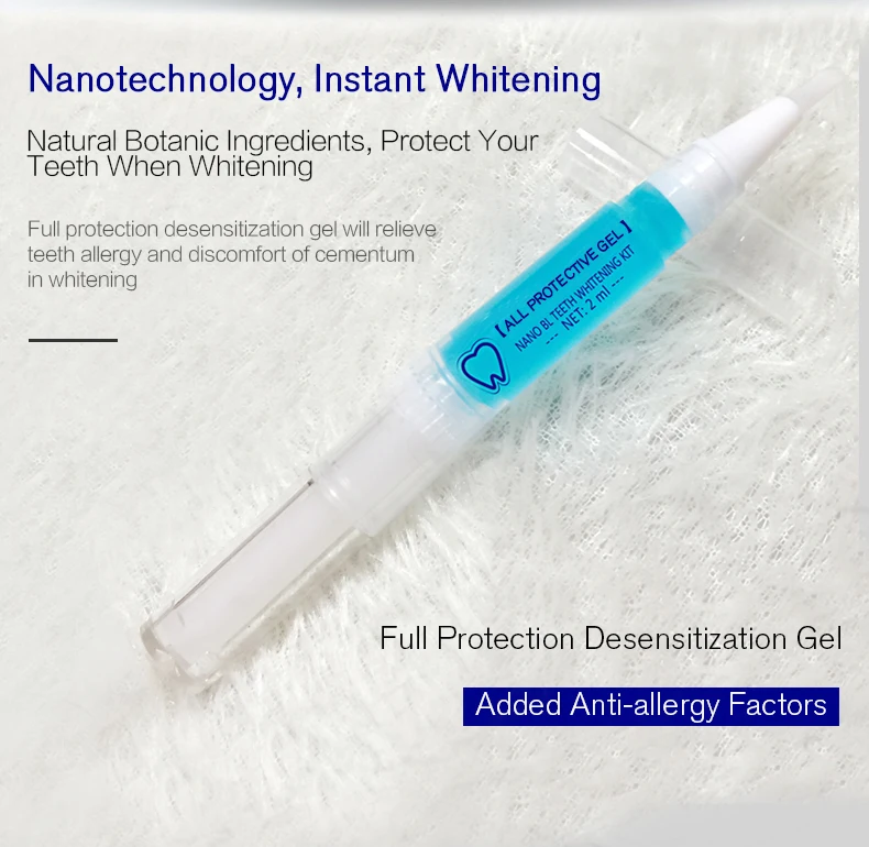 Professional 35% Hydrogen Peroxide Teeth Whitening Dental Kit For ...