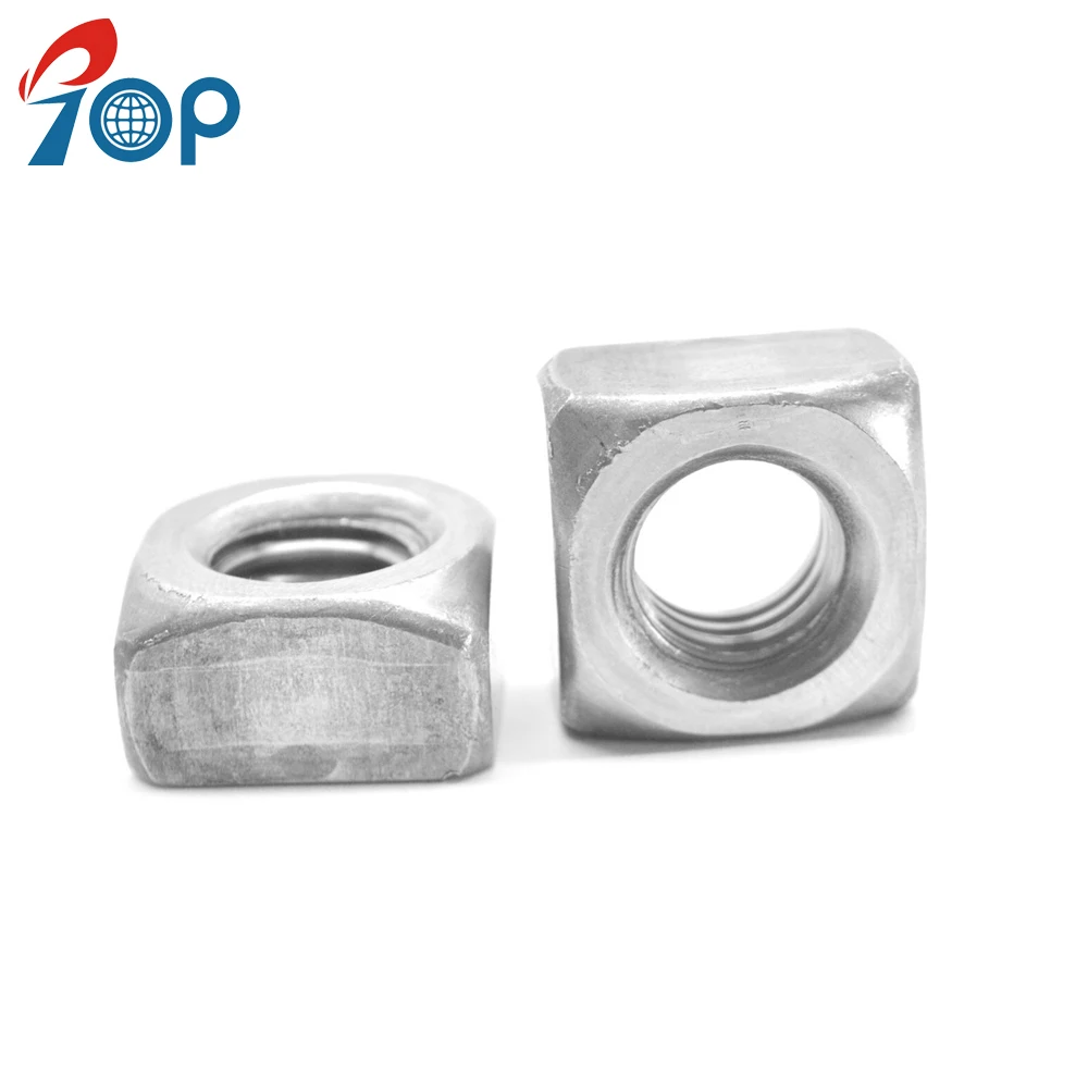 M3 M4 M5 M6 M8 Stainless Steel Metric Square Nuts