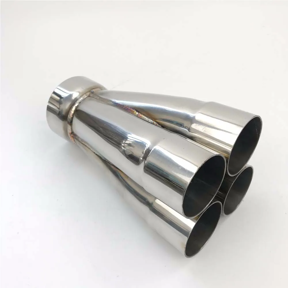 4-1 COLLECTOR EXHAUST PIPE by PINO - 2 1/2"in 4"out