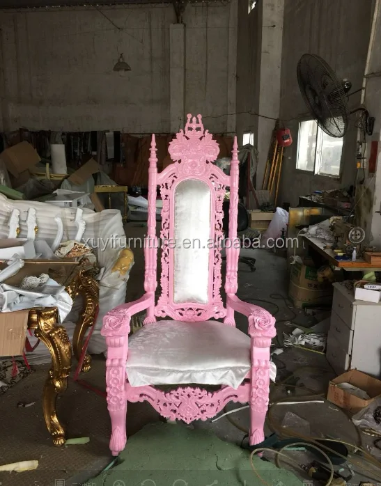 2016 Modern Castle Use High Back Baroque Queen Throne King Chair - Buy ...