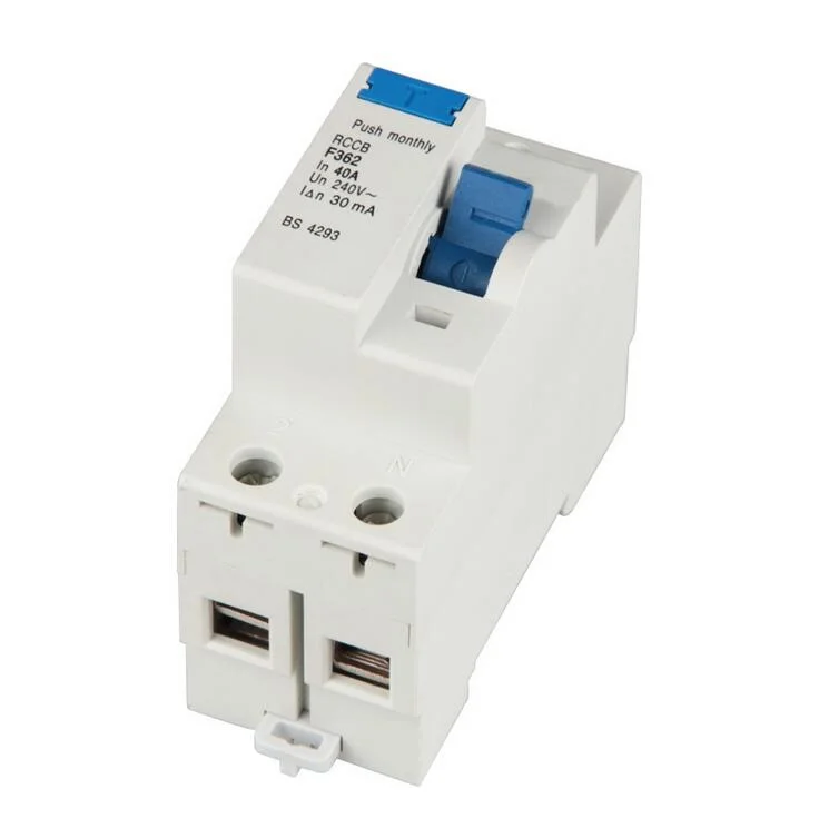 2pole 16a 25a 32a 40a 63a 30ma F360 Residual Current Circuit Breaker ...