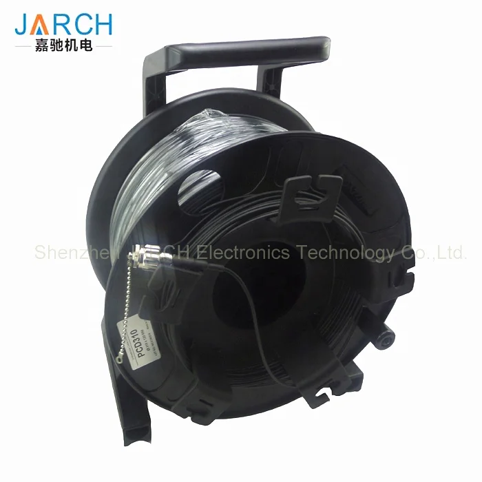 Retractable Ethernet Tactical Fiber Optical Cable Reel With Sc Fc St Lc ...