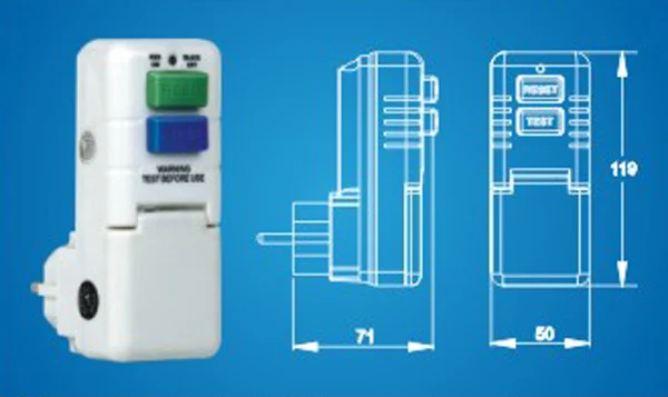 10ma European Rcd Socket - Reliable Electrical Protection