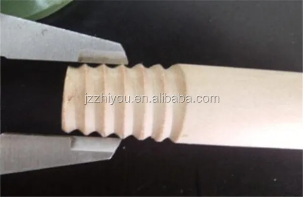 Wood Broom Handle Threading Machine - Easy to Operate