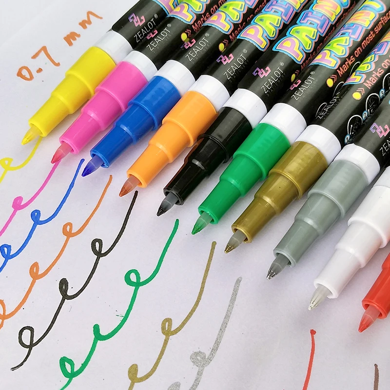 Water-Based Paint Pen Sharpie Permanent Marker, Fine Point White, ASTM ...