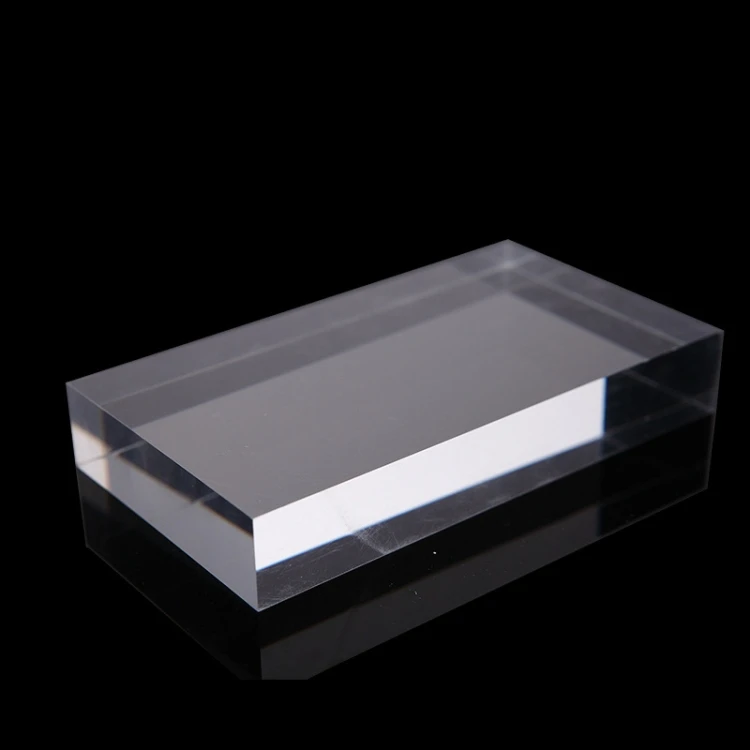 Polished Clear Acrylic Lucite Block - Buy Acrylic Block,Clear Acrylic ...