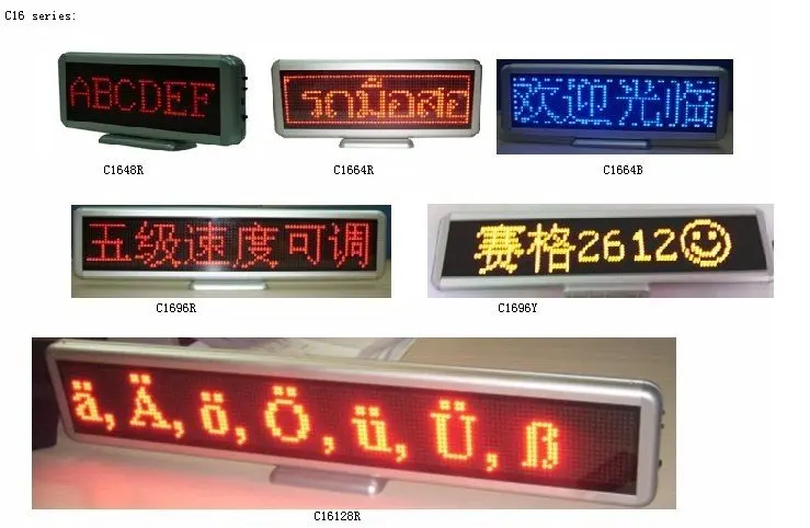 Advertising Led Mini Sign For Shop /small Led Display Screen/led Small ...