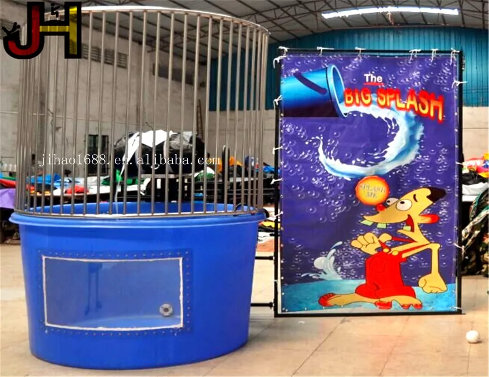 Inflatable Water Dunk Tank - Fun Summer Games for All Ages